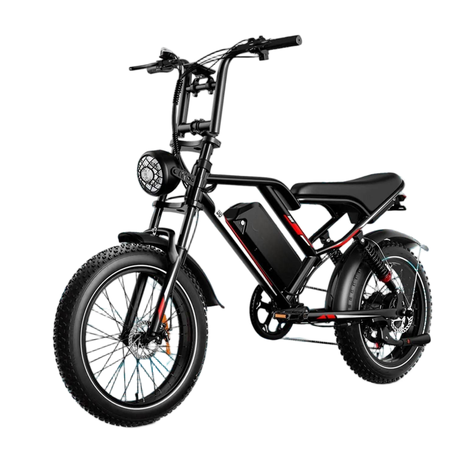 S8 1000W Off-Road eBike | 31mph Speed, Shimano 7-Speed & Dual ...